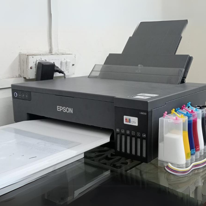 A4 DTF L8050 Printer – Complete DTF Kit With Consumables & 6-Month ...